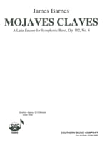 Mojaves Claves: James Barnes: Concert Band Sheet Music