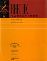 Bartok Variations: Timothy Broege: Concert Band Sheet Music