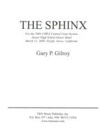 Sphinx, The: Gary P. Gilroy: Concert Band Sheet Music