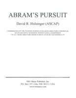Abram's Pursuit: David R. Holsinger: Concert Band Sheet Music