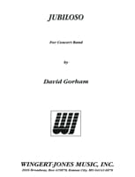 Jubiloso: David Gorham: Concert Band Sheet Music