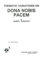 Dona Nobis Pacem: James Sudduth: Concert Band Sheet Music