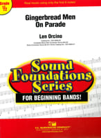 Gingerbread Men on Parade: Leonard A. Orcino: Concert Band Sheet Music