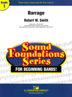 Barrage: Robert W. Smith: Concert Band Sheet Music