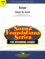 Surge: Robert W. Smith: Concert Band Sheet Music