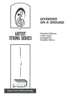 Divisions on a Ground: Orlando Gibbons: String Orchestra Sheet Music