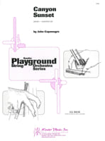Canyon Sunset: John Caponegro: String Orchestra Sheet Music