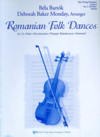 Romanian Folk Dances: Bela Bartok: String Orchestra Sheet Music