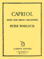 Capriol Suite: Peter Warlock: String Orchestra Sheet Music