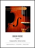 High Rise: Adrian Gordon: String Orchestra Sheet Music