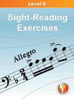 Sight Reading Exercises, Level 6: MakeMusic, Inc. Sheet Music