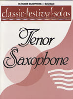 Classic Festival Solos for Tenor Saxophone: Solos Sheet Music
