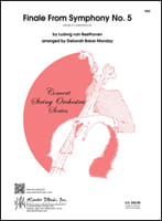 Finale from Symphony No. 5: Ludwig van Beethoven: String Orchestra Sheet Music