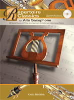 Repertoire Classics for Alto Saxophone: Solos Sheet Music
