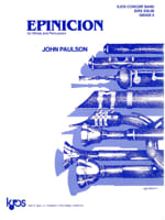Epinicion: John Paulson: Concert Band Sheet Music