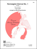 Norwegian Dance No. 1, Op. 35: Edvard Grieg: String Orchestra Sheet Music