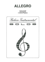 Allegro: Antonio Vivaldi: Solos Sheet Music