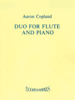 Duo for Flute and Piano: Aaron Copland: Solos Sheet Music