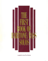 First Book of Baritone/Bass Solos: Solos Sheet Music