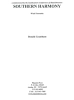Southern Harmony: Donald Grantham: Concert Band Sheet Music