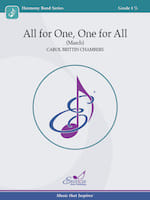 All for One, One for All: Carol Brittin Chambers: Concert Band Sheet Music