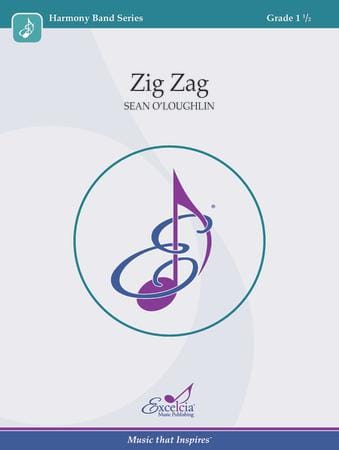 Zig Zag: Sean O'Loughlin: Concert Band Sheet Music