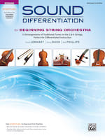 Sound Differentiation for Beginning String Orchestra Sheet Music
