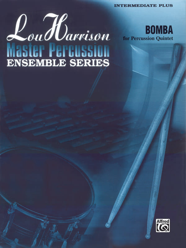 Bomba: For Percussion Quintet: Lou Harrison: Small Ensemble Sheet Music