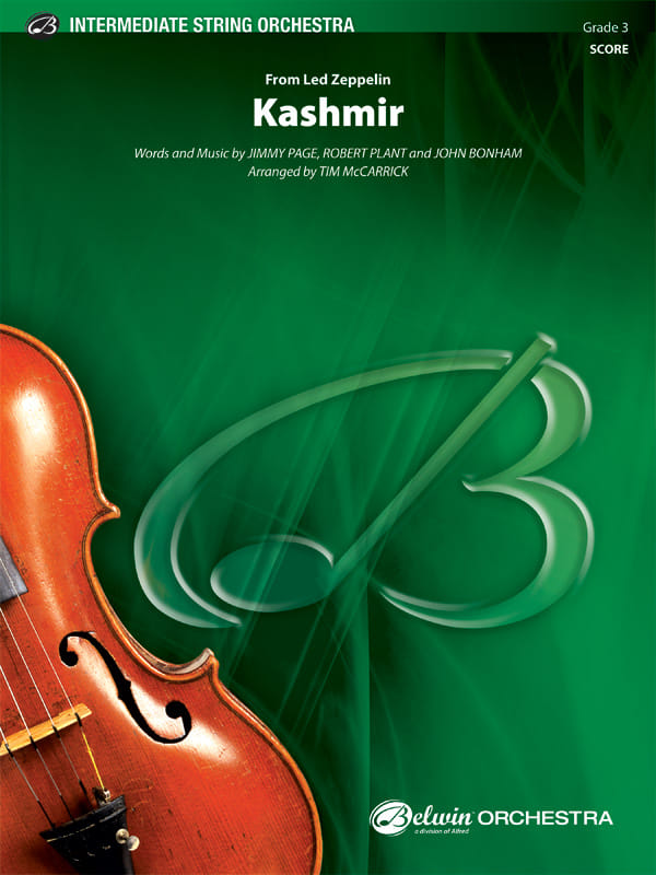 Kashmir: As Performed by Led Zeppelin: String Orchestra Sheet Music