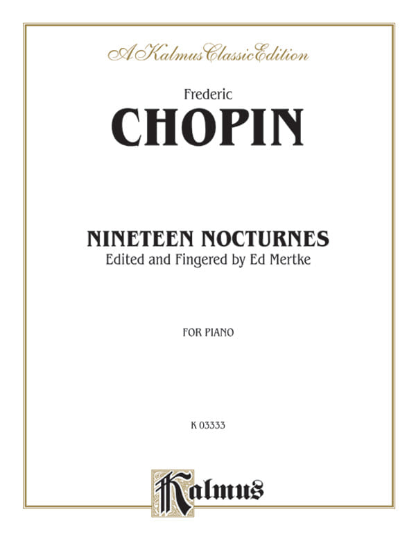 Nocturnes: Frederic Chopin: Solos Sheet Music