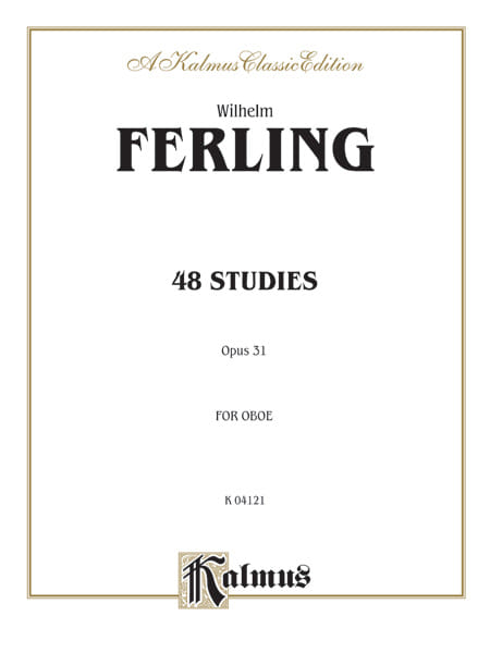 Forty-eight Studies, Opus 31: Wilhelm Ferling: Oboe Sheet Music