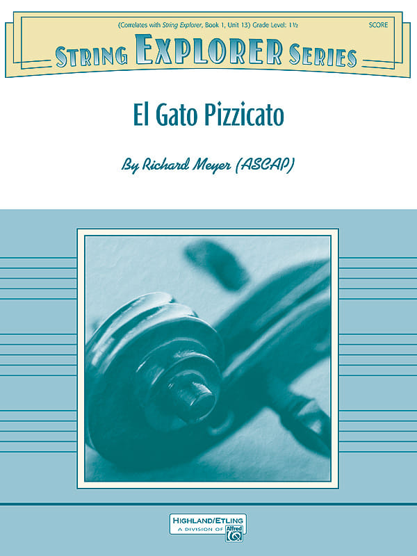 El Gato Pizzicato: Richard Meyer: String Orchestra Sheet Music
