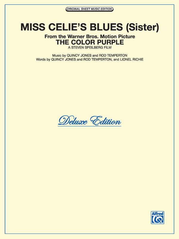 Miss Celie's Blues (Sister) (from The Color Purple): Solos Sheet Music
