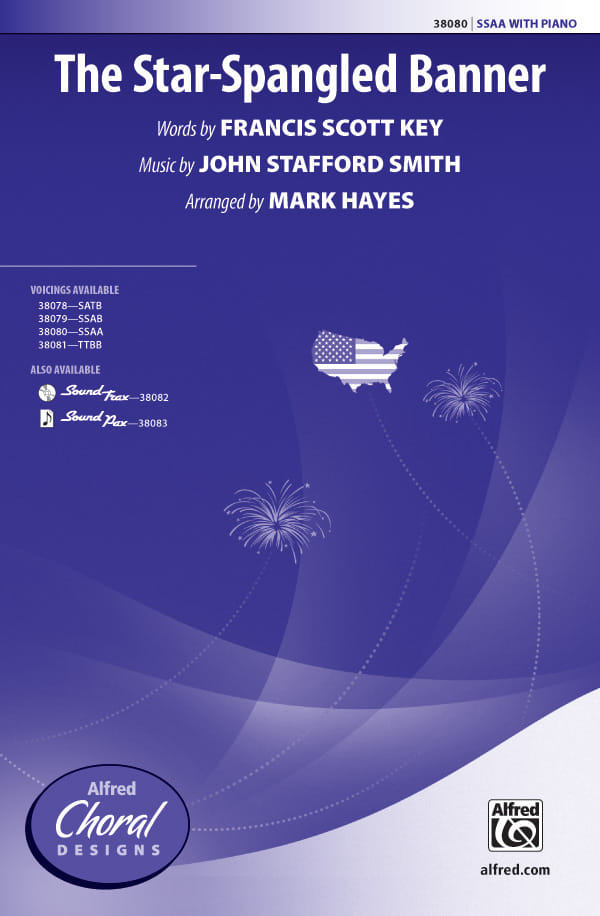The Star-Spangled Banner - SSAA: John Stafford Smith: Choir Sheet Music