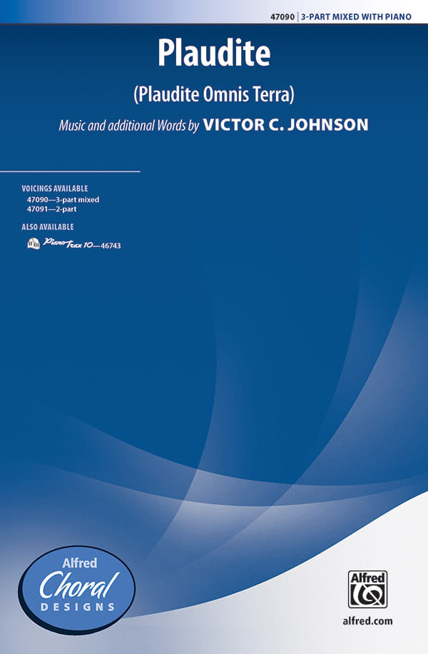 Plaudite - 3-Part Mixed: Victor C. Johnson: Choir Sheet Music