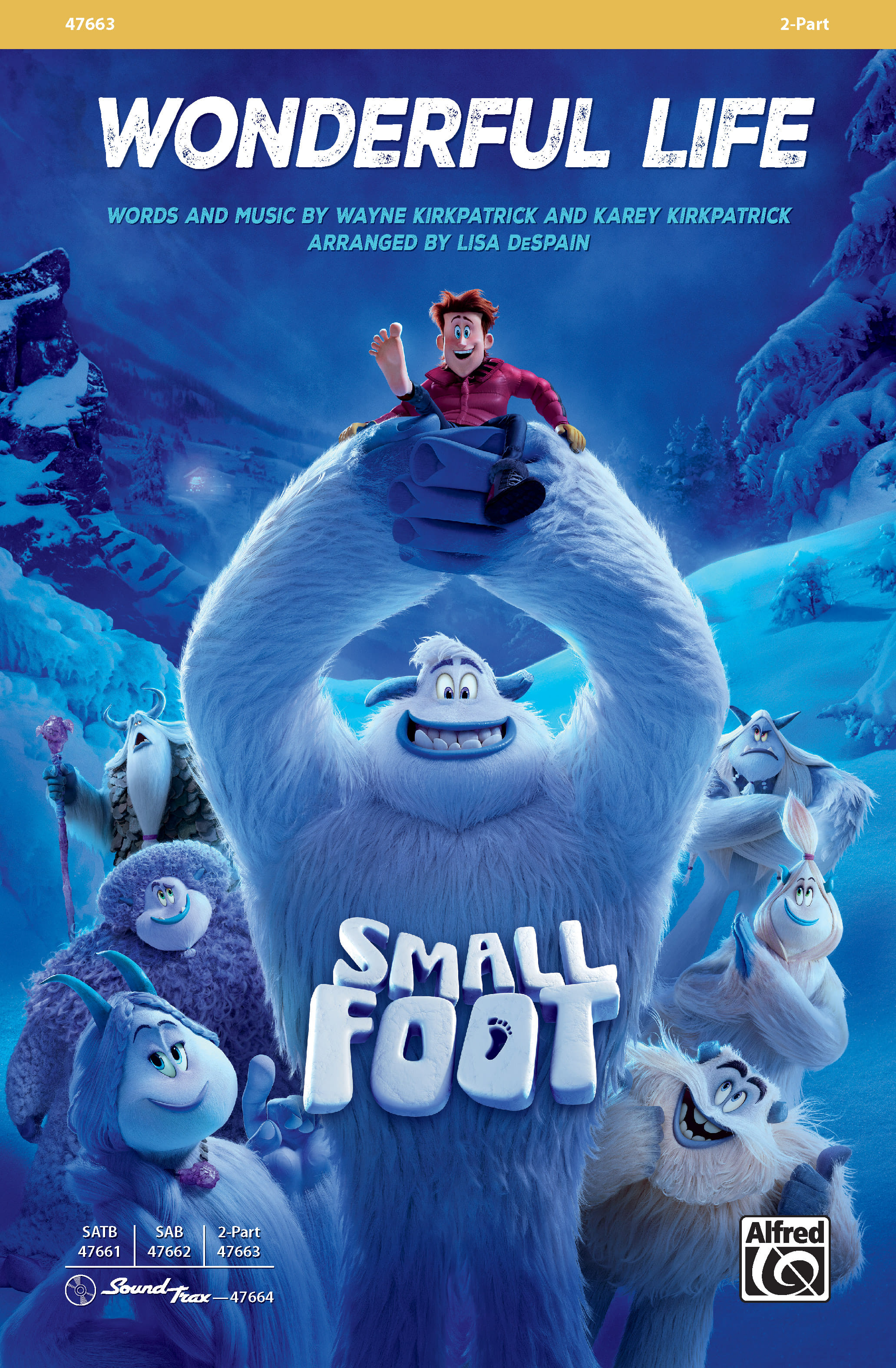 Wonderful Life: from the movie Smallfoot - 2-Part (As Recorded by ...