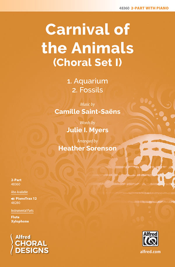 Carnival of the Animals: Choral Set I: 1. Aquarium 2. Fossils - 2-Part ...