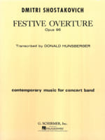 Festive Overture, Op. 96: Dmitri Shostakovich: Concert Band Sheet Music