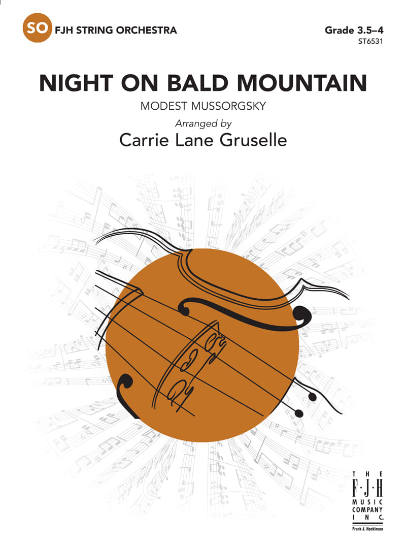 Night on Bald Mountain: Modest Mussorgsky: String Orchestra Sheet Music