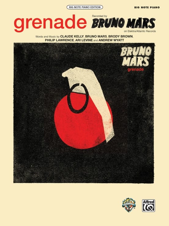 Grenade (Bruno Mars): Solos Sheet Music