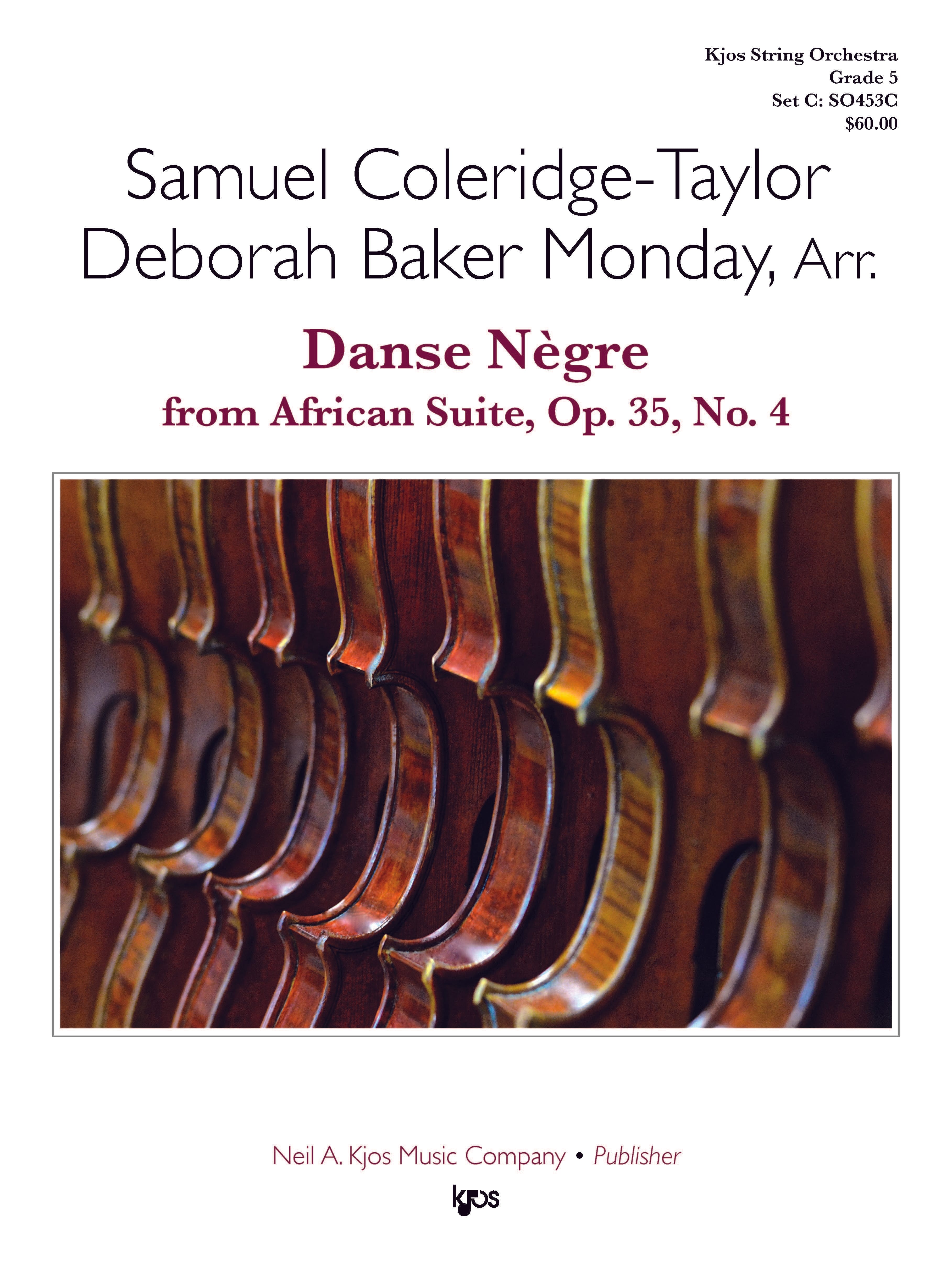 Danse Negre from African Suite, Op. 35, No. 4: Samuel Coleridge-Taylor ...