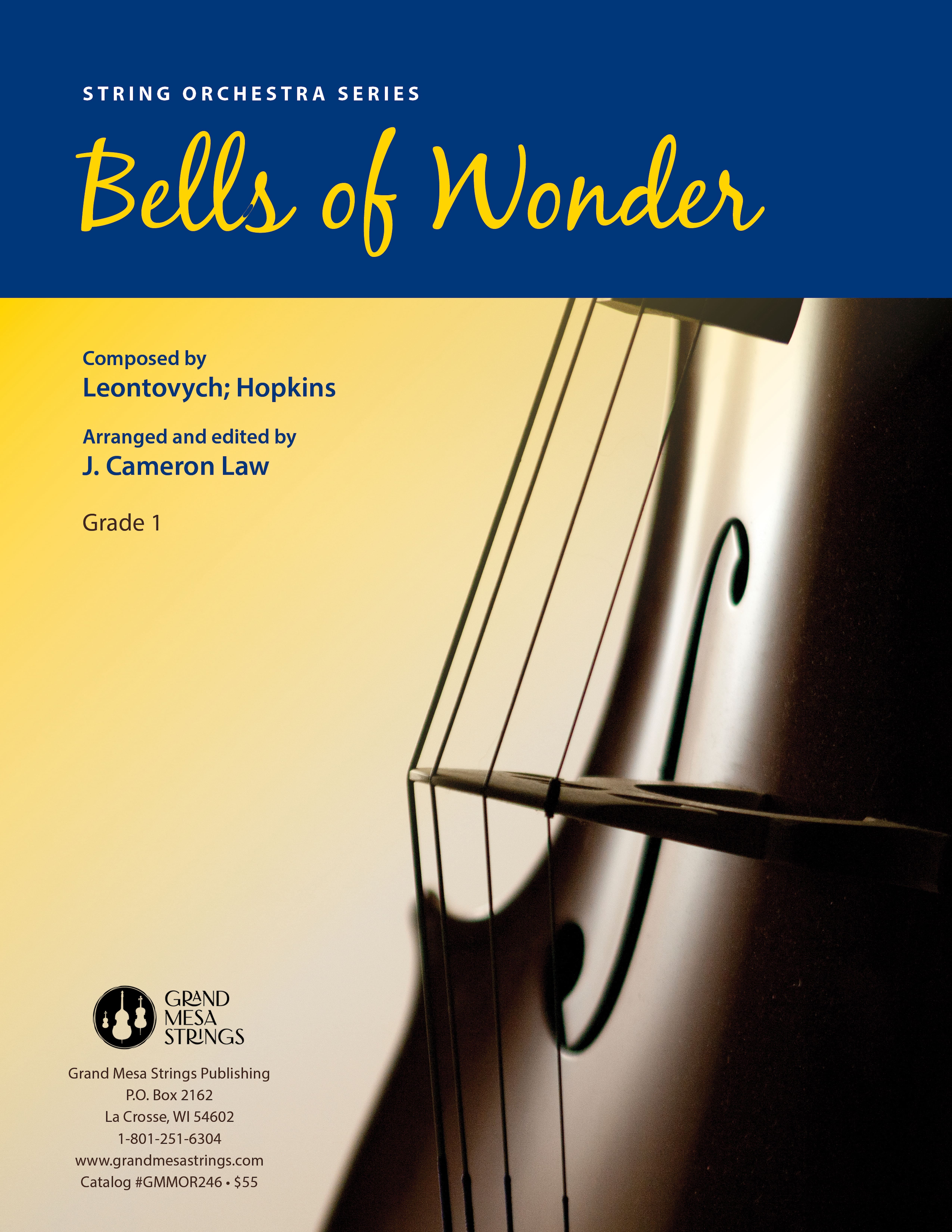 Bells of Wonder: String Orchestra Sheet Music