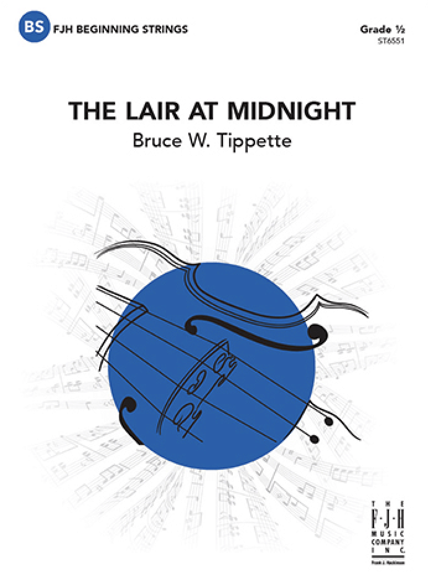 The Lair at Midnight: Bruce W. Tippette: String Orchestra Sheet Music