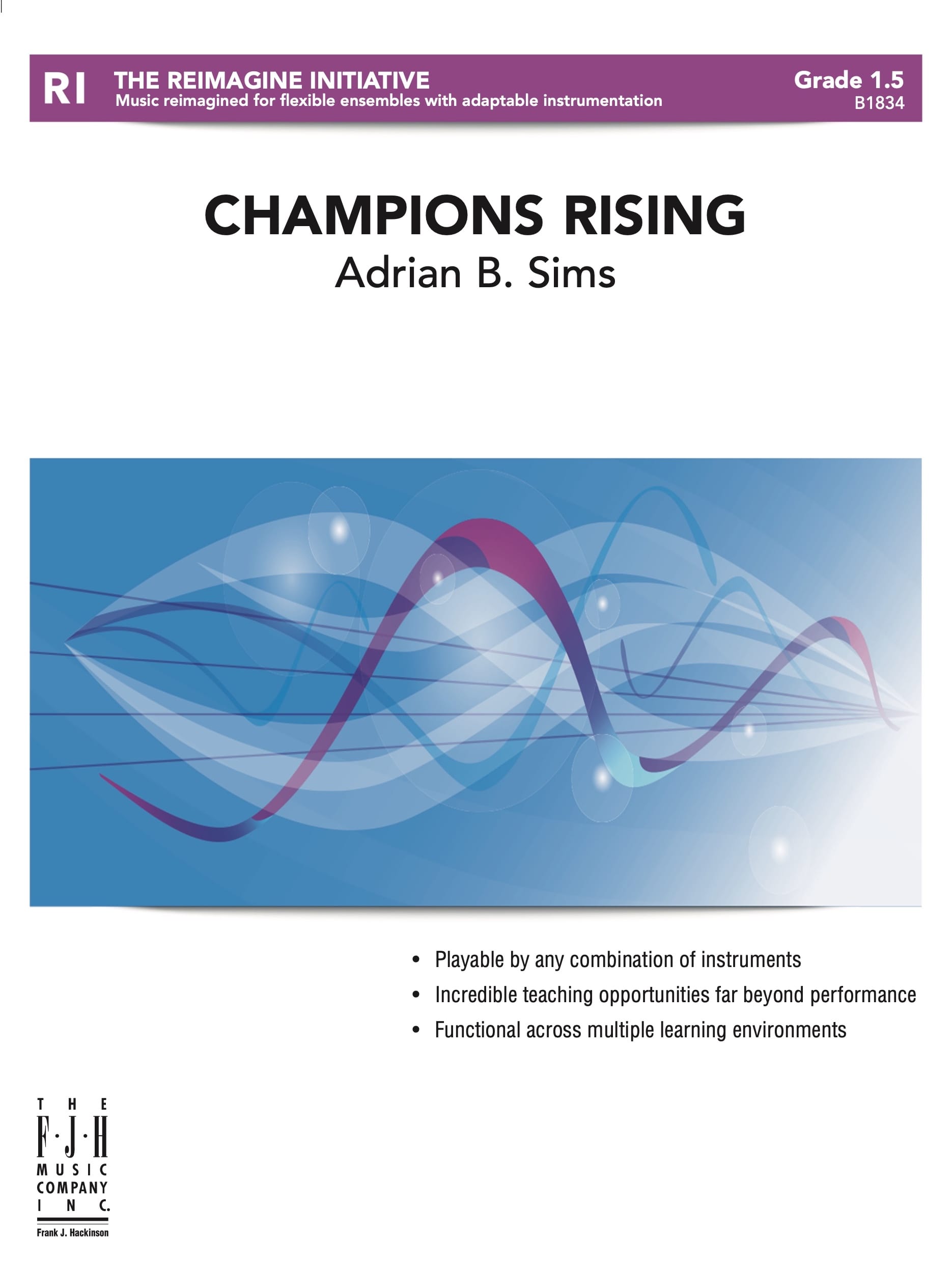 Champions Rising (Flex Ensemble): Adrian B. Sims: Full Orchestra Sheet ...