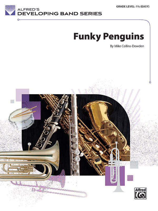 Funky Penguins: Mike Collins-Dowden: Concert Band Sheet Music