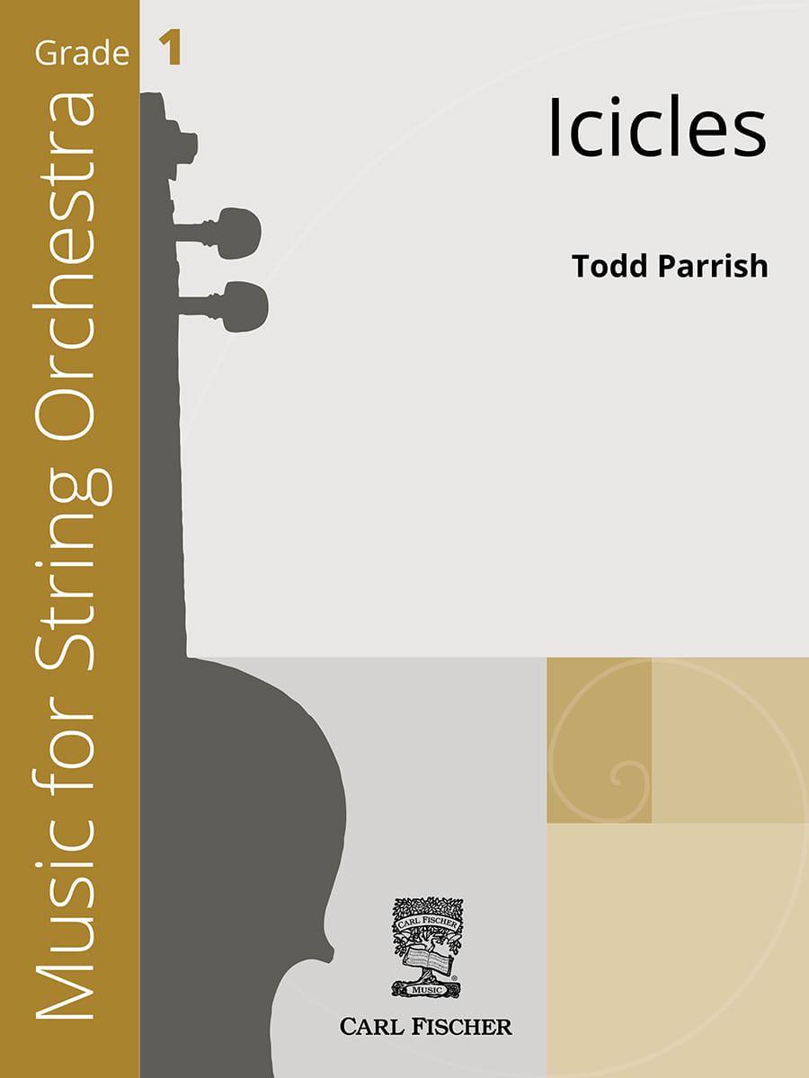 Icicles: Todd Parrish: String Orchestra Sheet Music