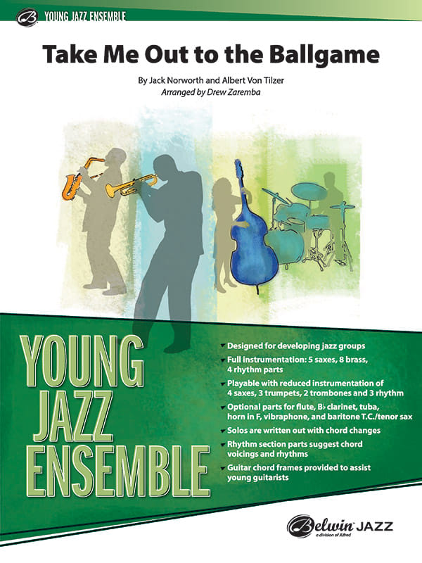 Take Me Out to the Ballgame: Jazz Ensemble Sheet Music