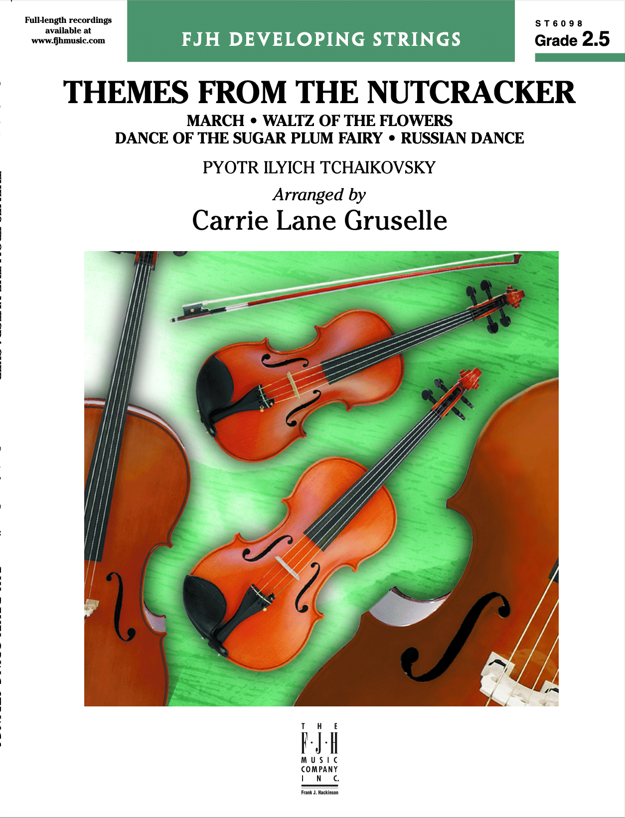 Themes From The Nutcracker: Piotr Tchaikovsky : String Orchestra Sheet ...