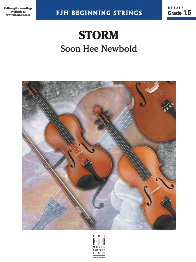 Storm: Soon Hee Newbold: String Orchestra Sheet Music