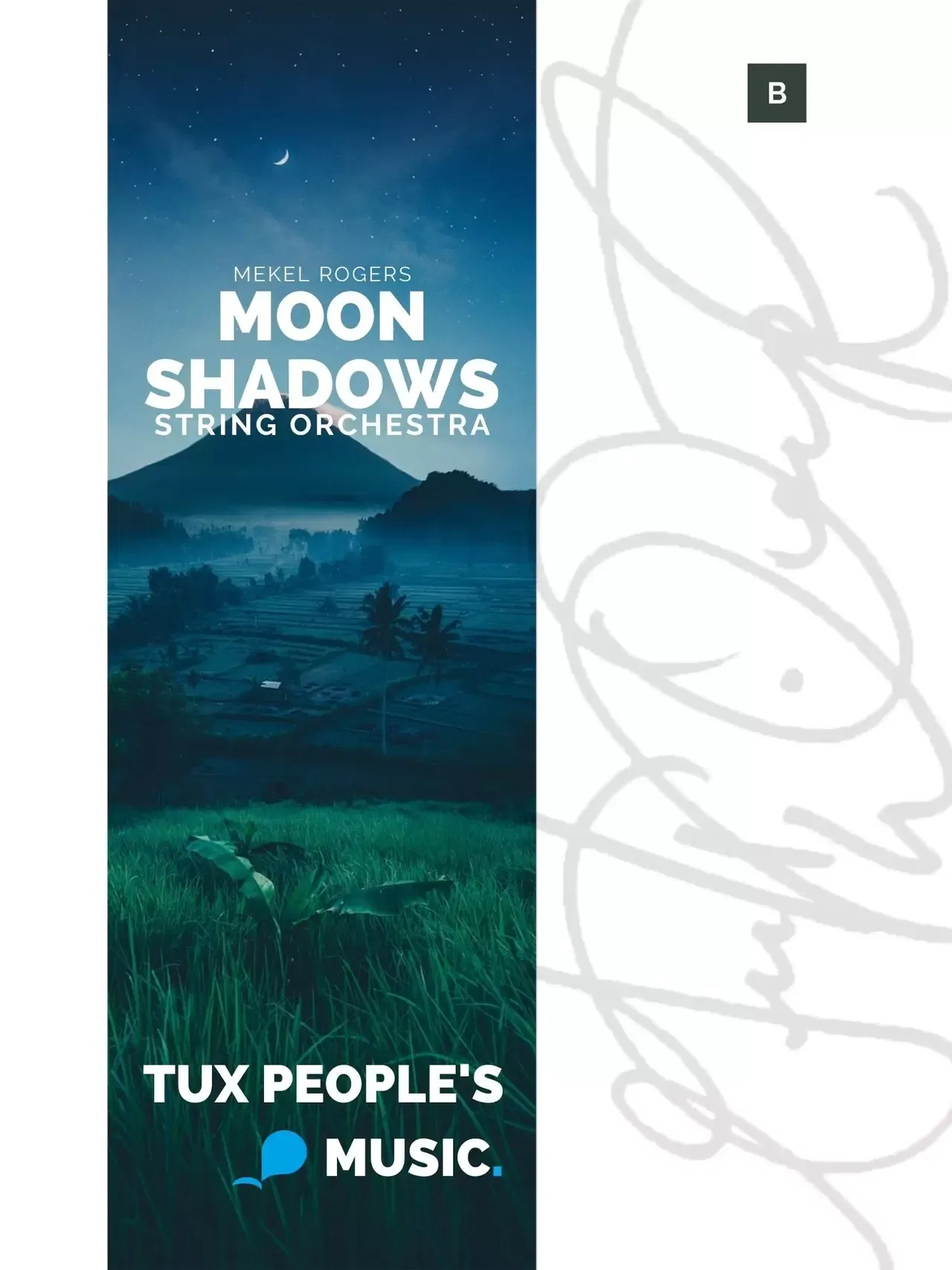 Moon Shadows: Mekel Rogers: String Orchestra Sheet Music